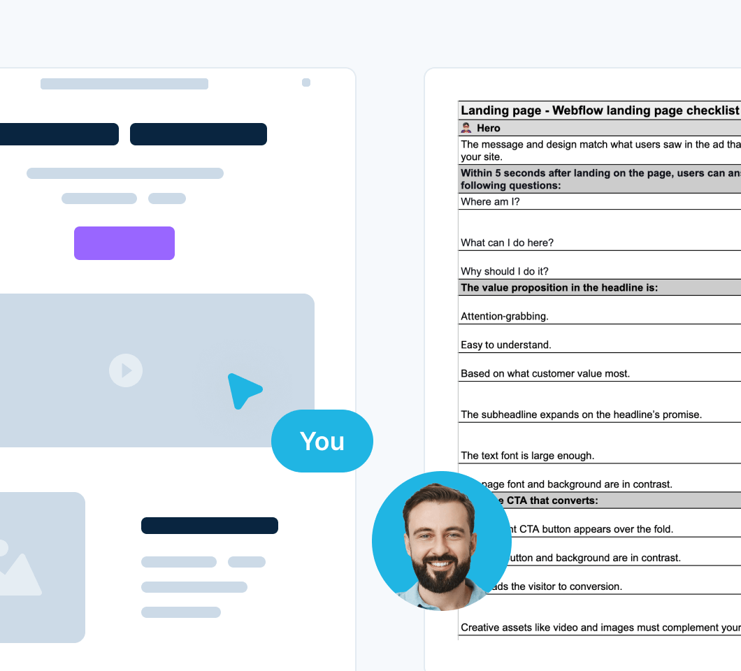 The ultimate SaaS landing page checklist | Flowout